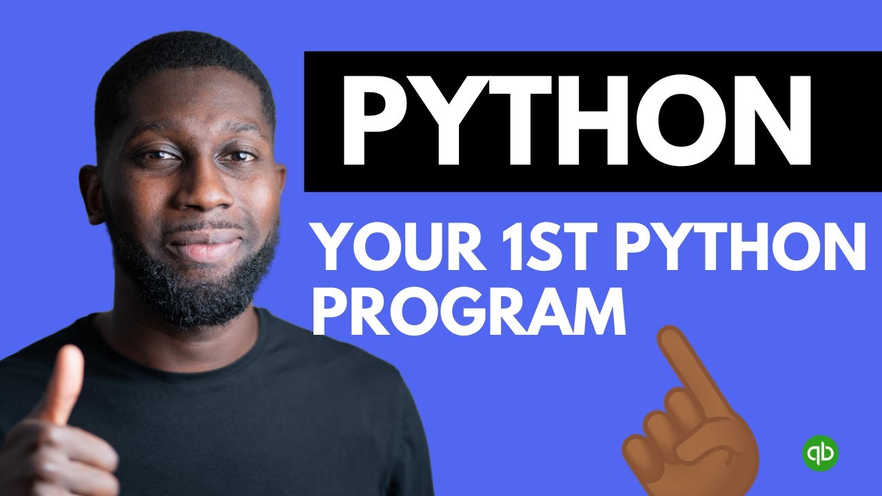 Your First Python Program | Python Tutorial #5