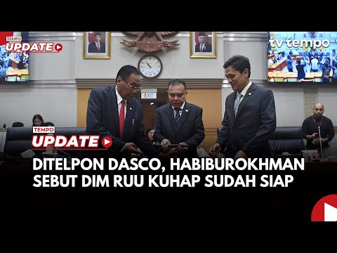 DPR Kebut Pembahasan Revisi KUHAP