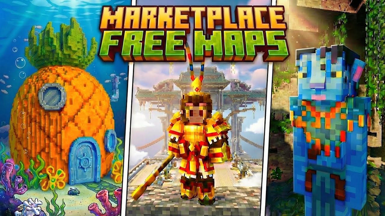 Top 10 Free Maps For Minecraft Bedrock/Pocket Edition