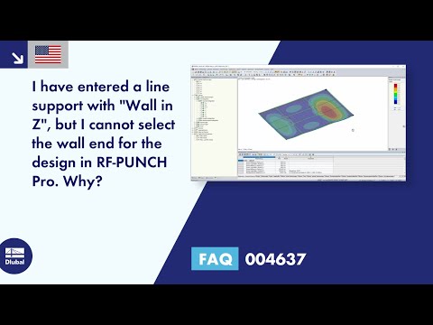 FAQ 004637 | I have entered a line support with "Wall in Z", but I cannot select the wall end for...