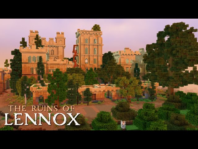 The Ruins of Lennox Castle Hospital Minecraft Map