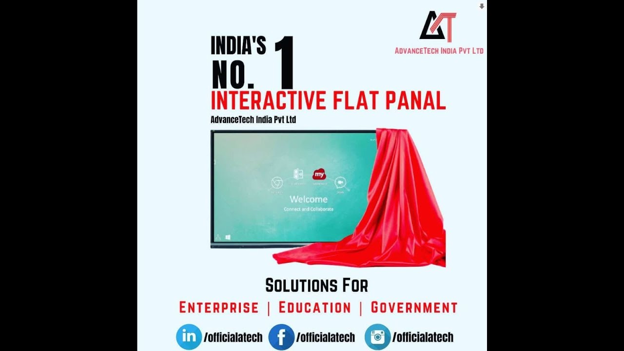 Digitize Your Classroom, Office with Intelligent Interactive Flat Panel | Digital Smart Board | 2023