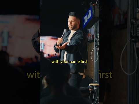 Funny Names | Martin Amini #comedy #shorts #fyp #standupcomedy #standup #funny #jokes