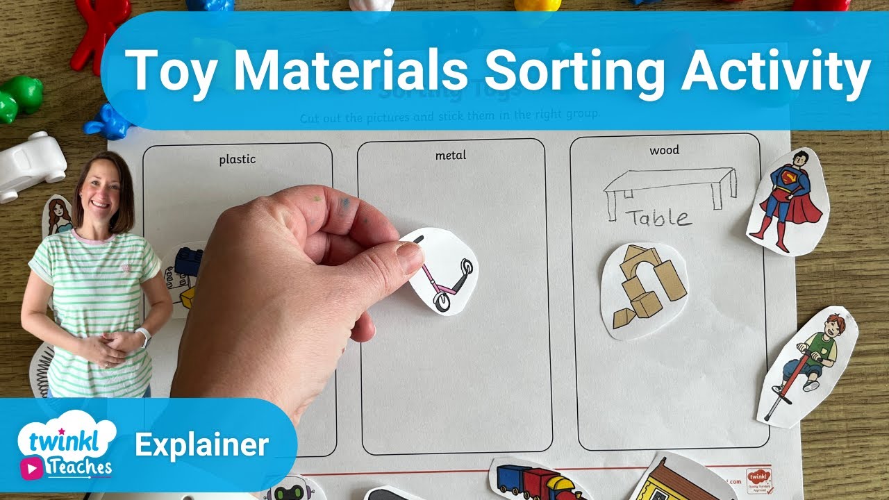 Toy Sorting Activity for KS1