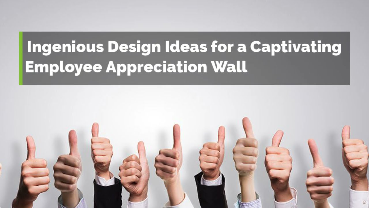 Ingenious Design Ideas for a Captivating Employee Appreciation Wall
