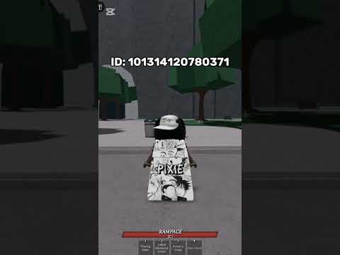 Cape ID's for The Strongest Battlegrounds :) #roblox #tsb #codes