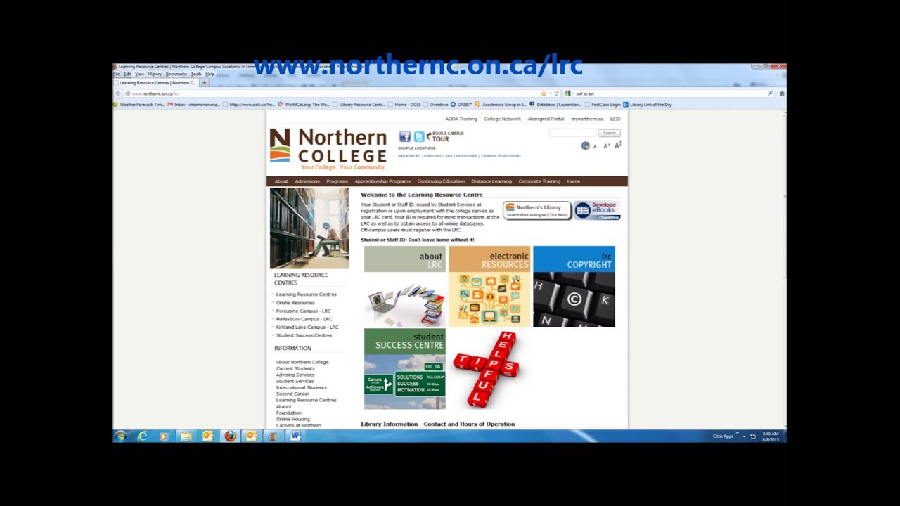 LRC Orientation video