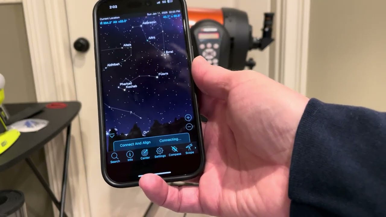 Celestron SkyPortal WiFi Demonstration 
