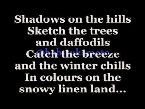 VINCENT (Starry, Starry Night) Lyrics - JOSH GROBAN