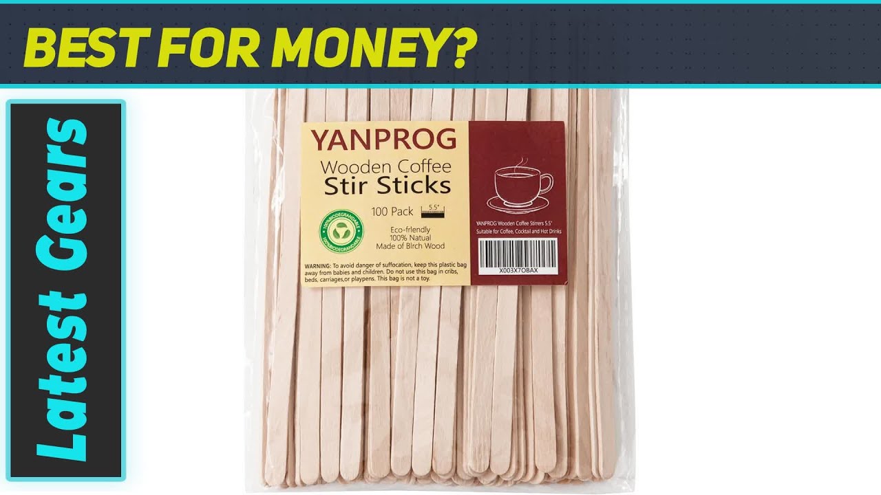 HLSN Wooden Coffee Stirrers: The Eco-Friendly Choice for Your Beverages!