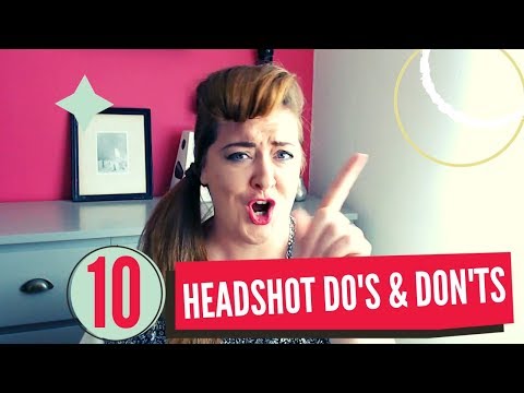Professional Headshots Do's and Don'ts