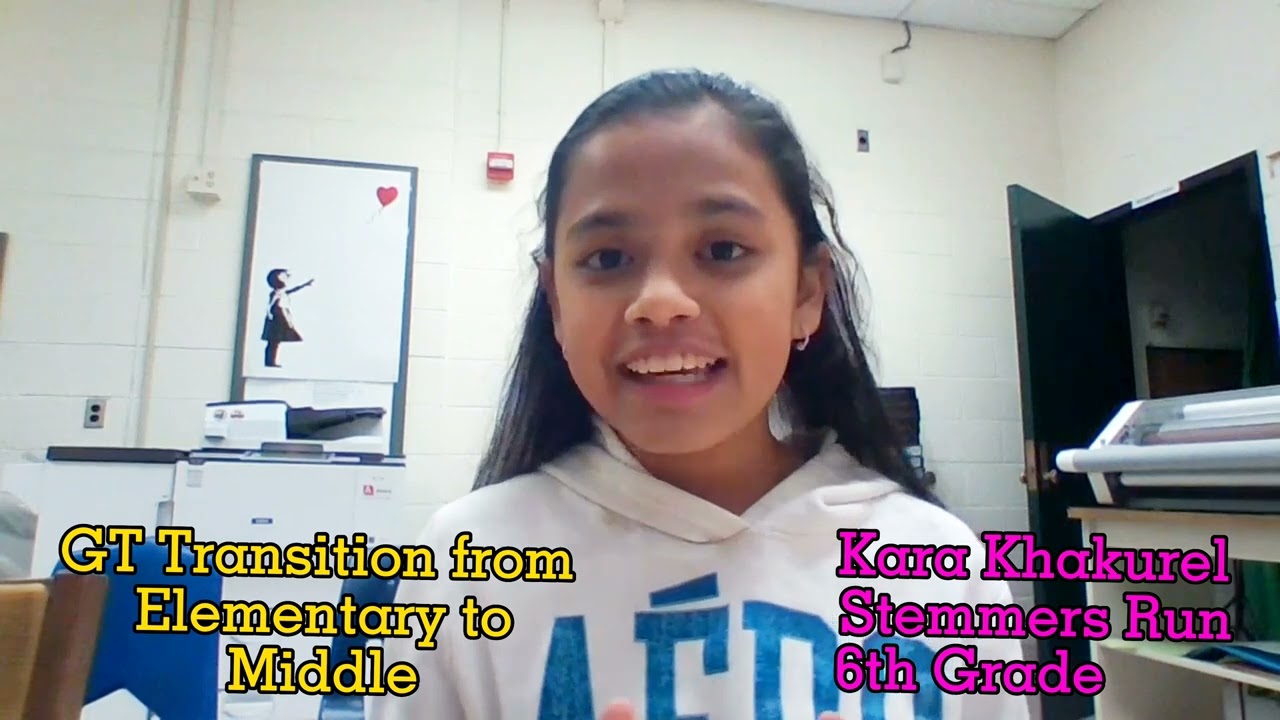 The Transition From Elementary To Middle School || Exciting As Well As Scary