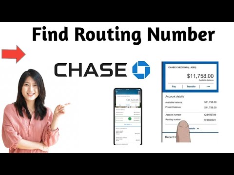 How to Find Routing Number your Chase Bank Account