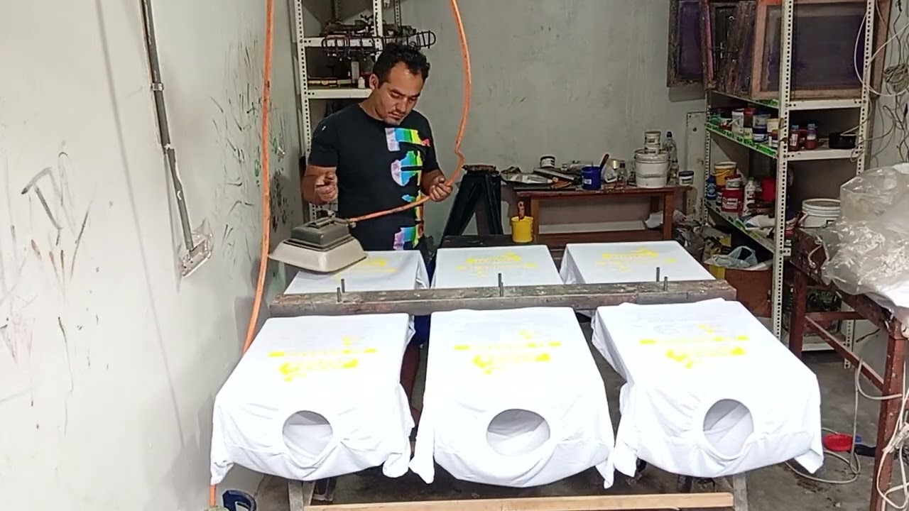 From Design to Print: The Full Screen Printing Process