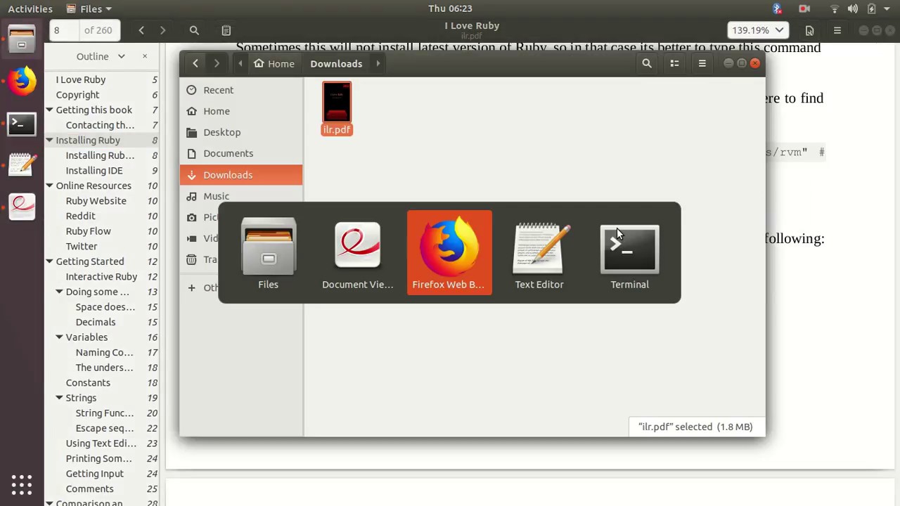 Installing Ruby With RVM