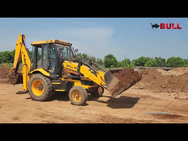Bull Backhoe Loader - Challenger Bull Backhoe Loader 2 Wheel Drive ...