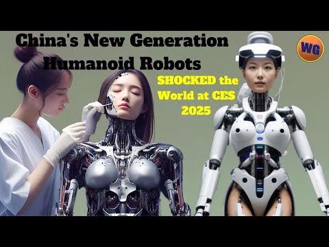"China's Next-Gen Humanoid Robots SHOCKED the World at CES 2025!"China's Next-Gen Humanoid Robots !