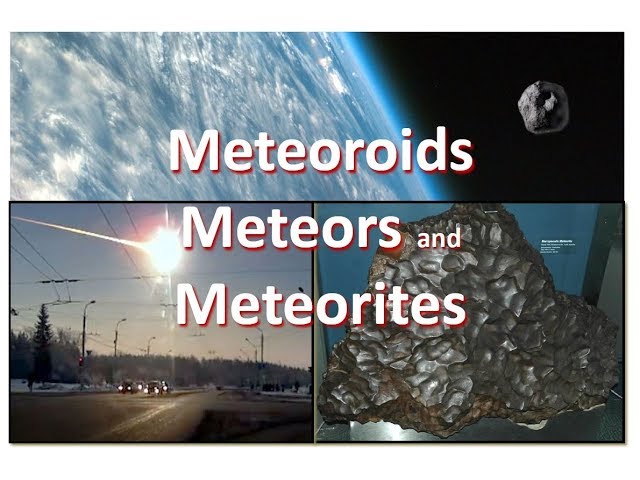 Meteors And Meteorites Pronunciation