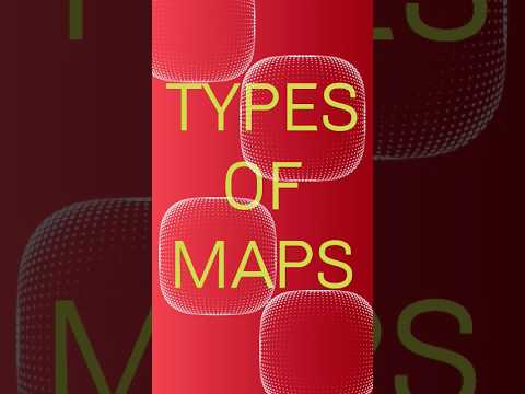 TYPES OF MAPS!#educational #geographythroughmaps #geography #motivation #studytips #upsc #facts