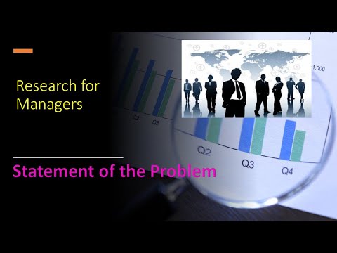 Statement of the Problem