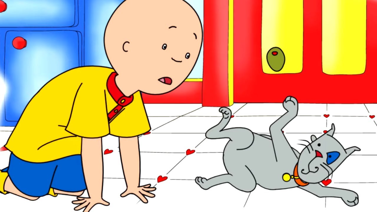 Funniest Cats | Caillou Cartoon