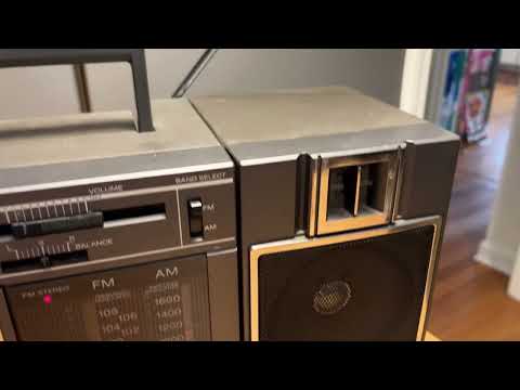 Sony CFS-5000 Boombox / Cassette-Corder With Detachable | Reverb