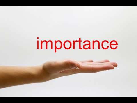 How to Pronounce importance - American English