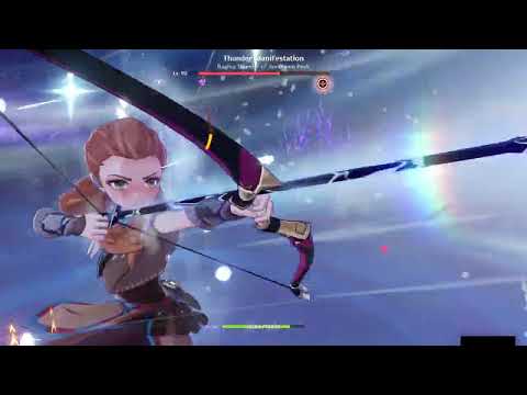 Genshin RNG Teams of 3 vs Bosses: Thunder Manifestation