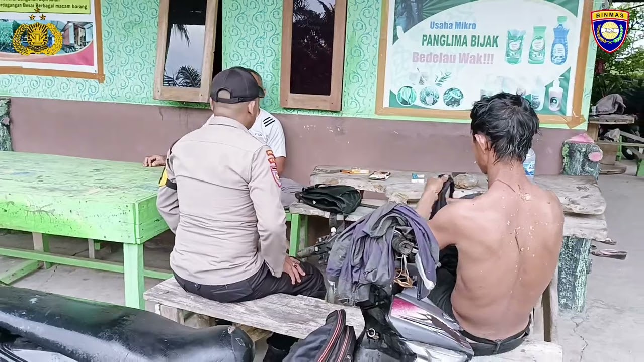 Lewat Sambang Bhabinkamtibmas Ajak Warga Wujudkan Kamtibmas Kondusif