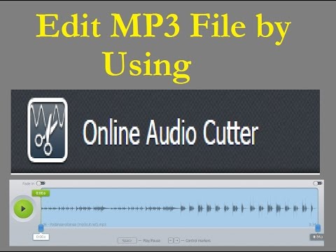 How to Edit Mp3 Songs By using Online Audio cutter Website