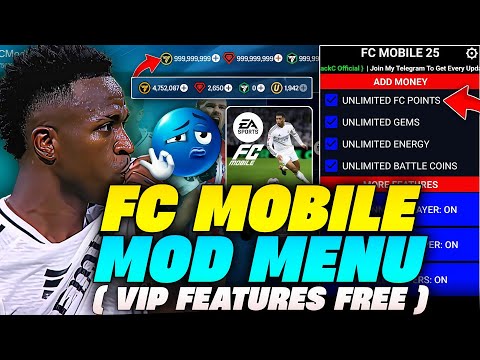 FIX💸!! Fc Mobile MOD MENU V24.0.03 | Unlimited Money, Fc Points | Fc Mobile MOD MENU | FC MOD APK