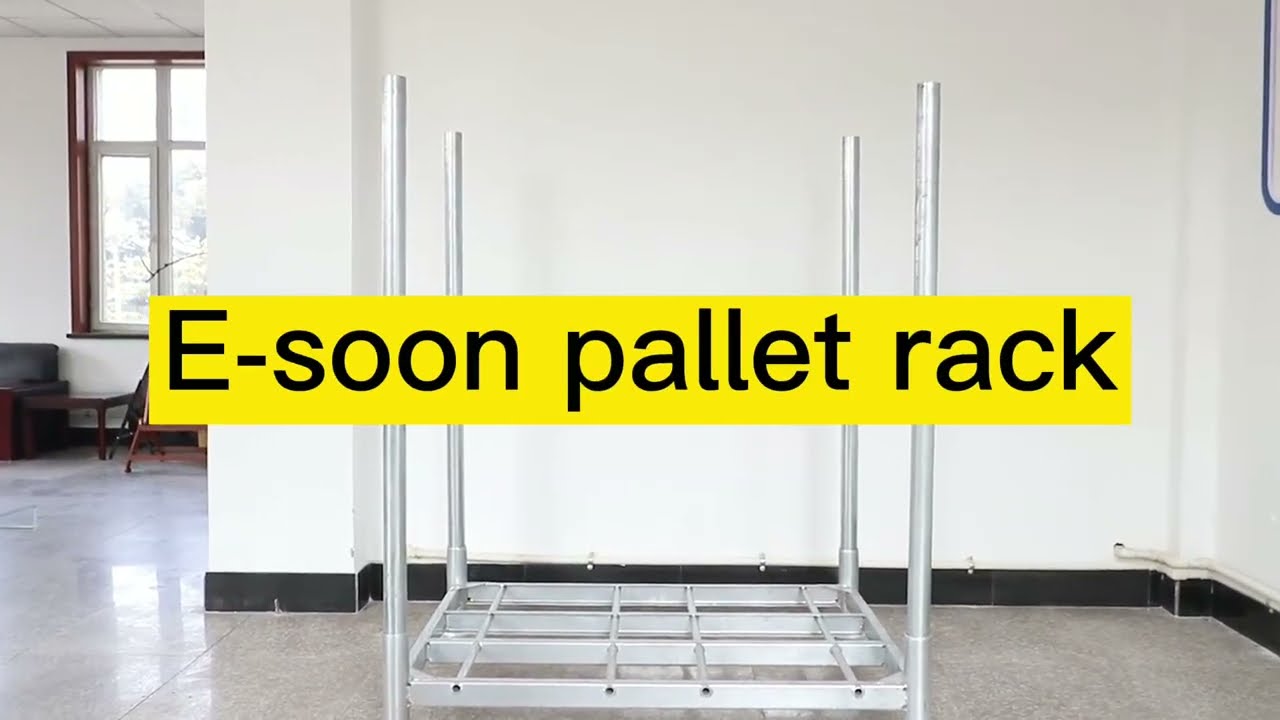 Stackable Post Pallet Rack Explained + Assembly Demo | Space-Saving Storage System