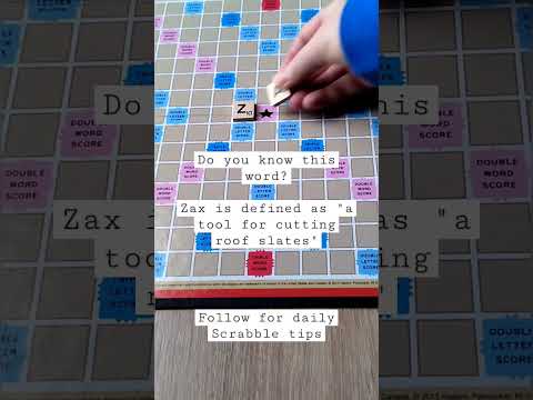 Do you know this Scrabble word? Zax definition