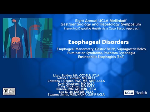 Esophageal Disorders: Manometry, Belch, Rumination, Dysphagia, EoE | UCLA Digestive Diseases
