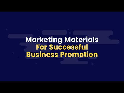 Marketing Materials For Small Business