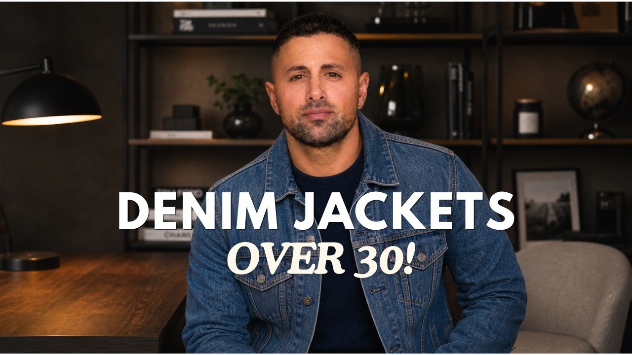 Why Most Over 30 Wear Denim Jackets Wrong