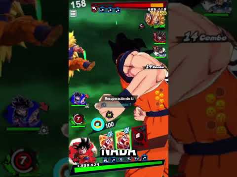Goku Kaioken LF En 1 MINUTO #aniversariodragonballlegends #dragonballlegends #dragonball #dblegends