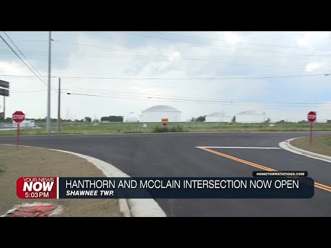 Hanthorn and McClain Intersection reopens after reconstruction project