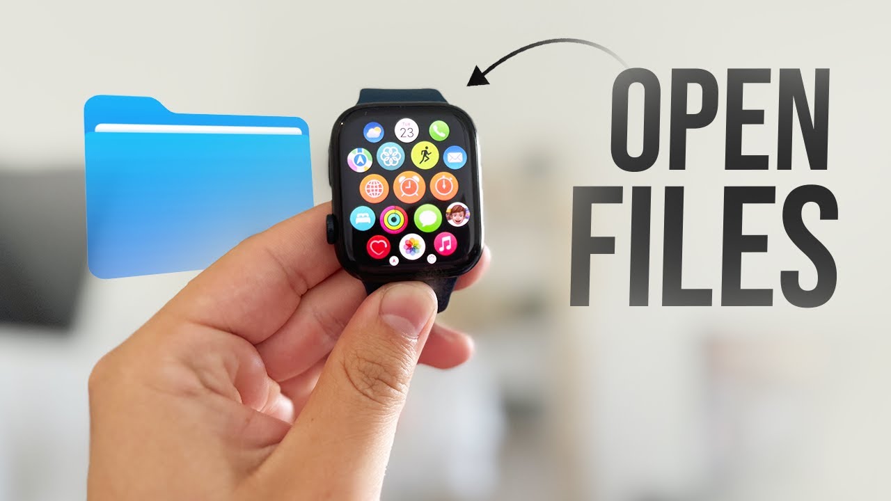How to Open Files in Apple Watch (tutorial)