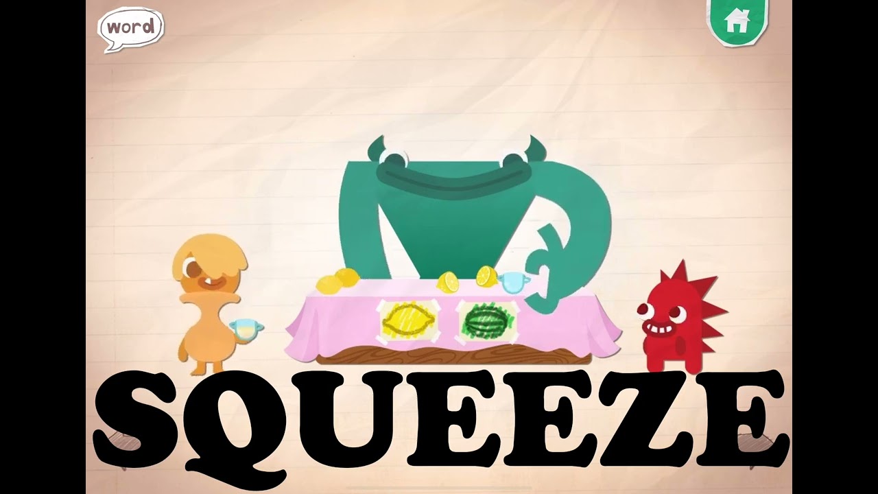 Endless Alphabet: Squeeze