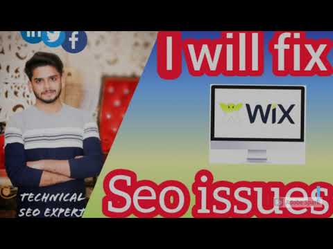 I will fix wix SEO issues and optimize your website