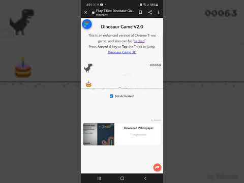 Google Easter Eggs - T-Rex 10th Birthday