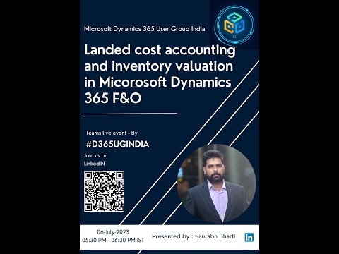Impact of Landed cost on accounting and inventory valuation in D365fo