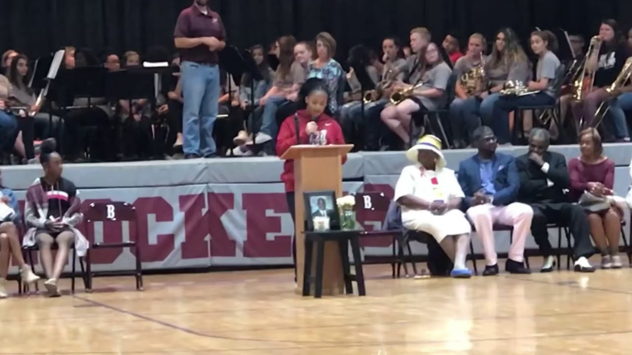 Bragg’s Yearbook Dedication 2019