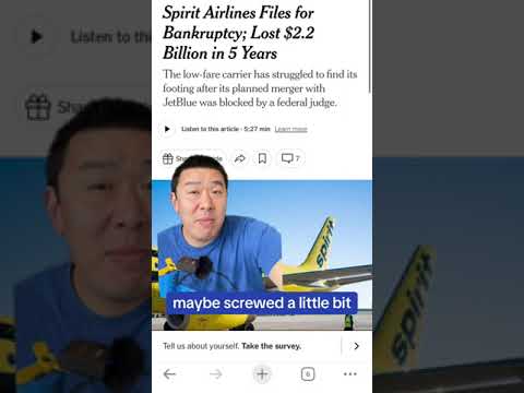 What happens if Spirit Airlines goes bankrupt?