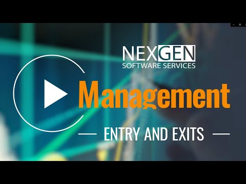 Nexgen Software Trade Entry Exit Management 2021