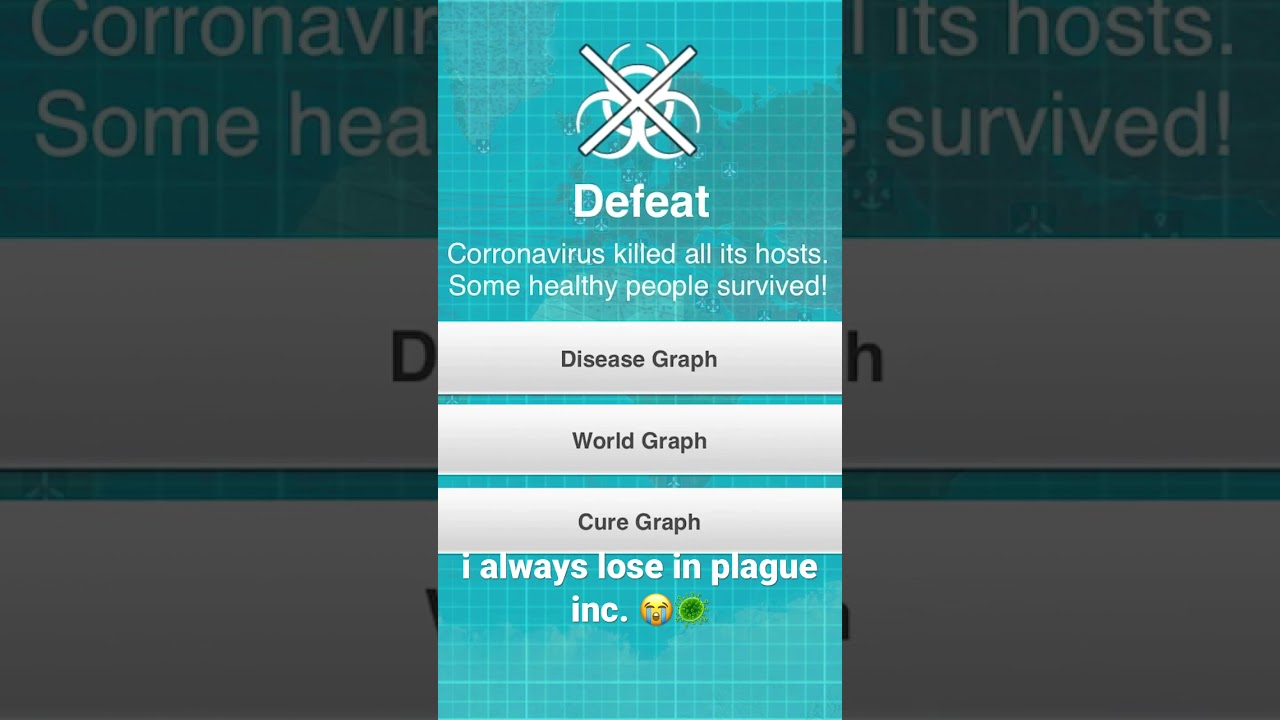 i cannot win in plague inc. #shorts