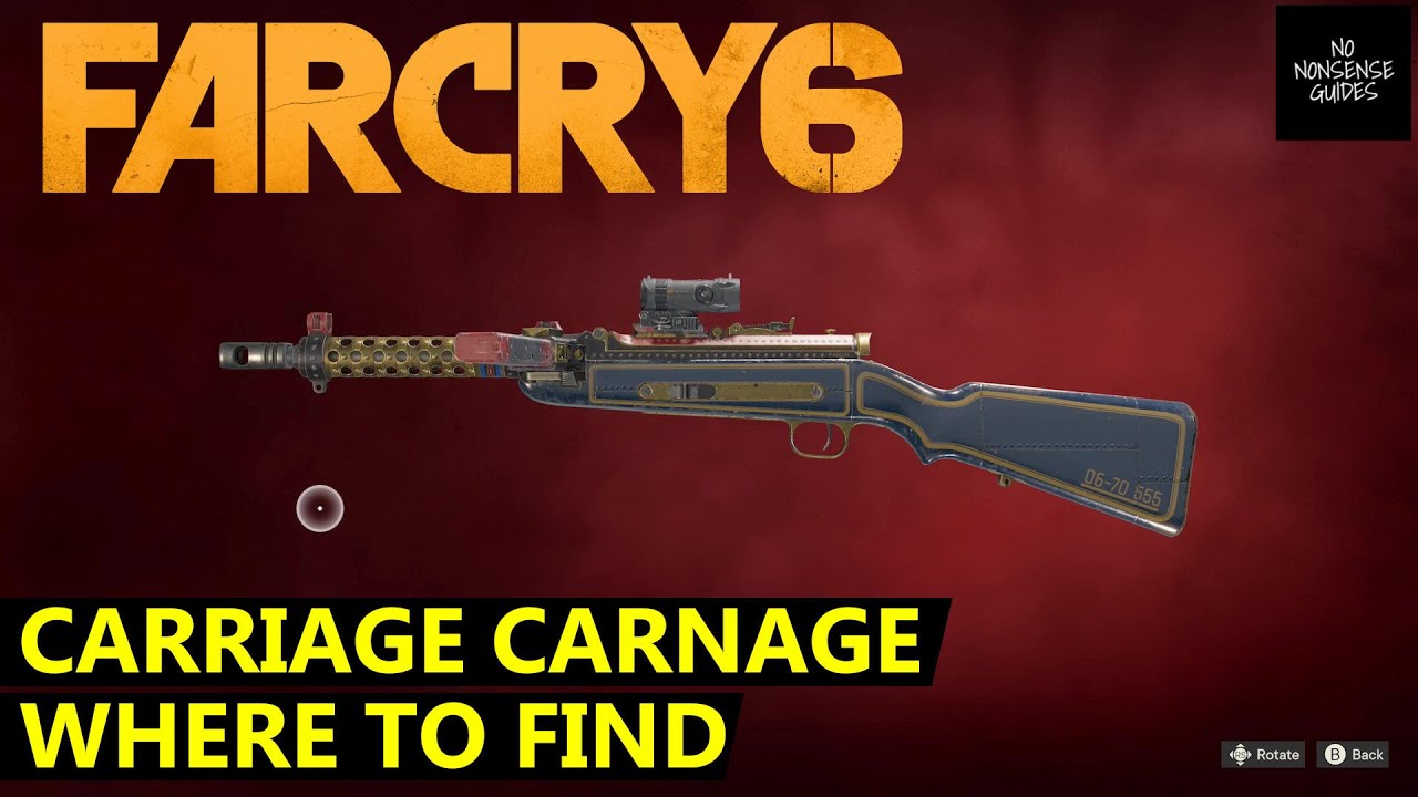 Far Cry 6 Carriage Carnage Location - Destroyed Railway Bridge near Castillo National Zoo