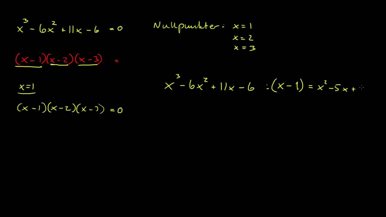 Polynomdivisjon 4 - Intuisjon (teori) | UDL.no