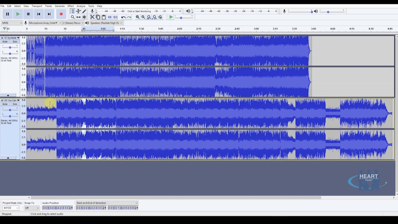 Digital Animations Level 3 | Combining audio for animation using audacity